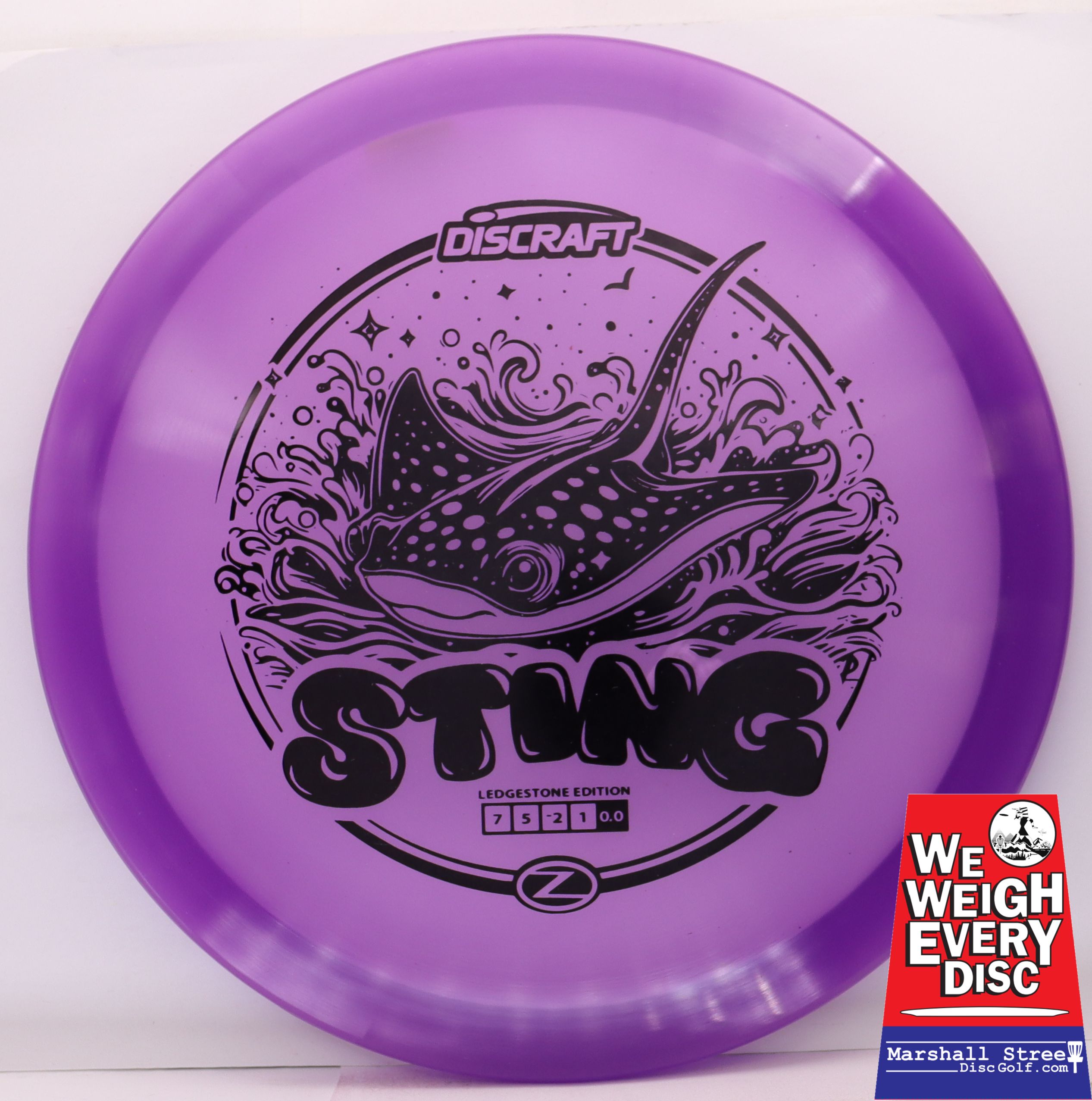 CryZtal Sting, 2025 Ledgestone Edition • Marshall Street Disc Golf